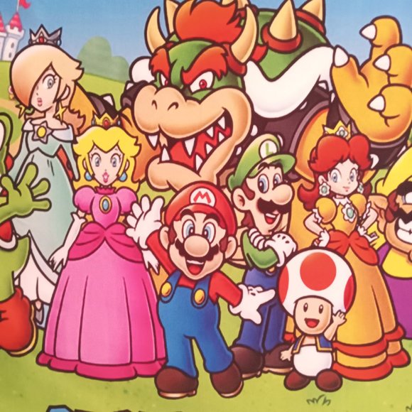 Custom Pixel Creations | Video Games & Consoles | Mario Gang Banner ...